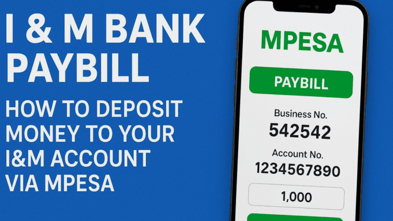 I & M Bank Paybill: How to Deposit Money to Your I&M Account via MPesa